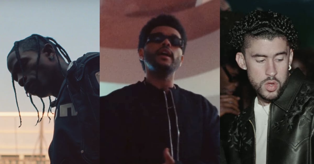 Travis Scott, The Weeknd, and Bad Bunny Unite on “K-Pop”