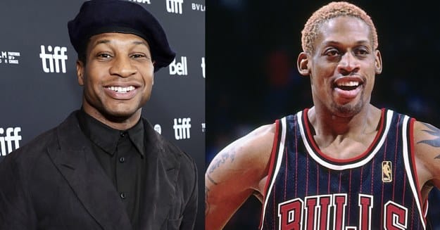 Jonathan Majors Poised to Play Dennis Rodman in Film Chro...
