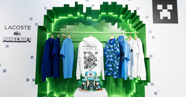 Lacoste Celebrates Its New Minecraft Collab With an Immer...