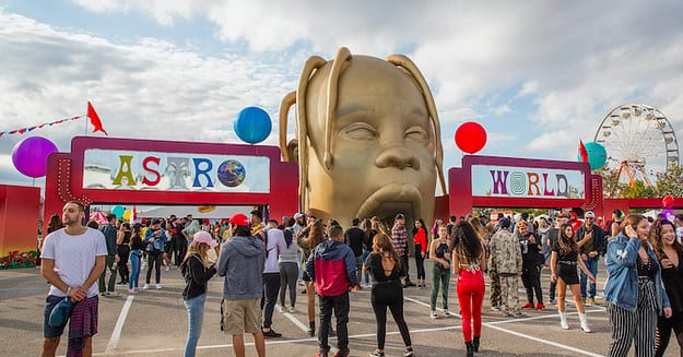Travis Scott Shares Video of Fans Storming Toward ASTROWO...