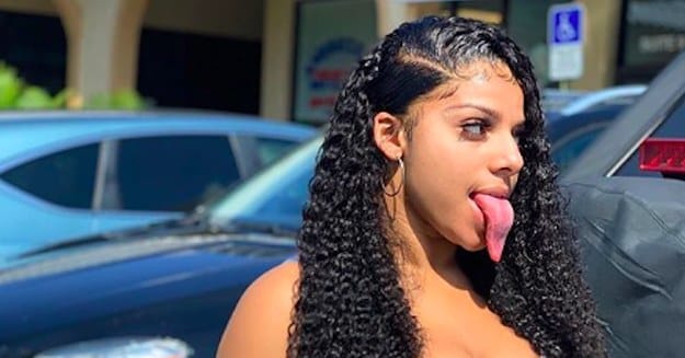 Influencer With Super Long Tongue Says She's Made About