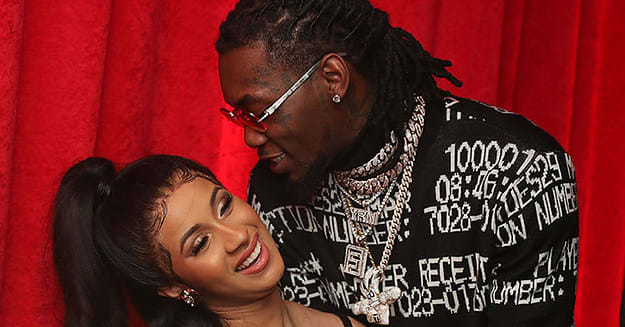 Cardi B Bought Offset a Blinged-Out 'Bando' Chain for Val...
