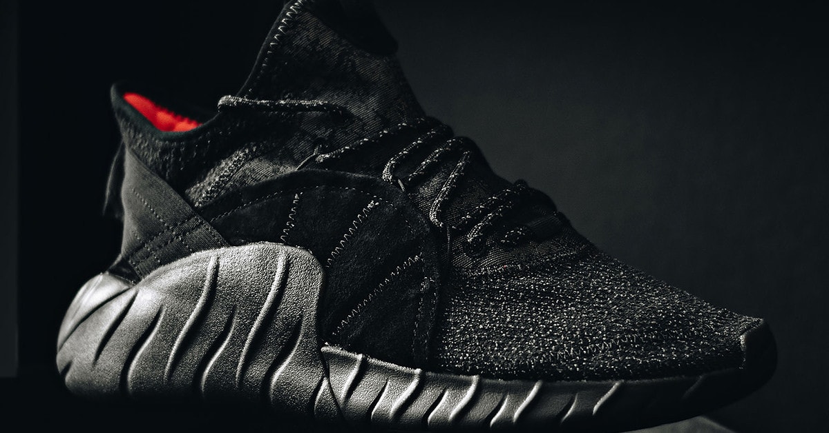 Adidas Originals Delivers the Tubular Rise in 'Triple Bla...
