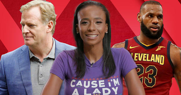 Miko Grimes Talks LeBron James and Roger Goodell