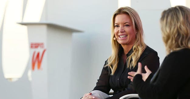 Lakers Owner Jeanie Buss Inspires, Empowers at espnW Wome...