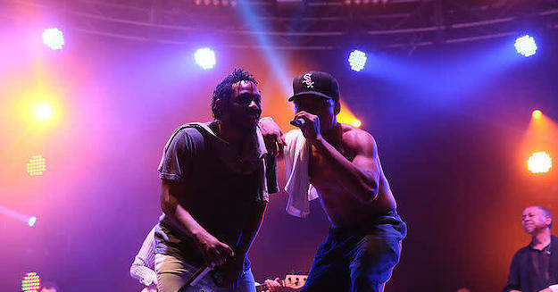 Watch Kendrick Lamar Bring Out Chance the Rapper at Chica...