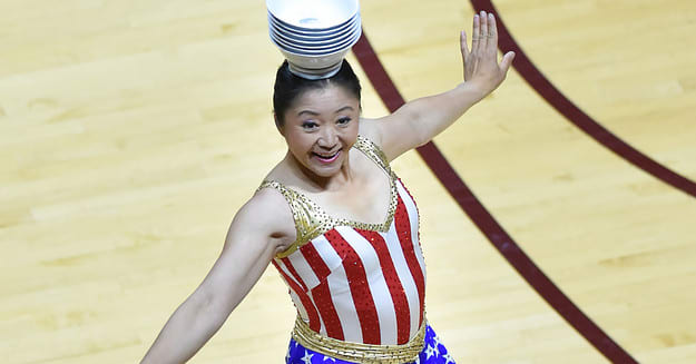 Red Panda, The NBA’s Legendary Acrobatic Halftime Act, Ha...
