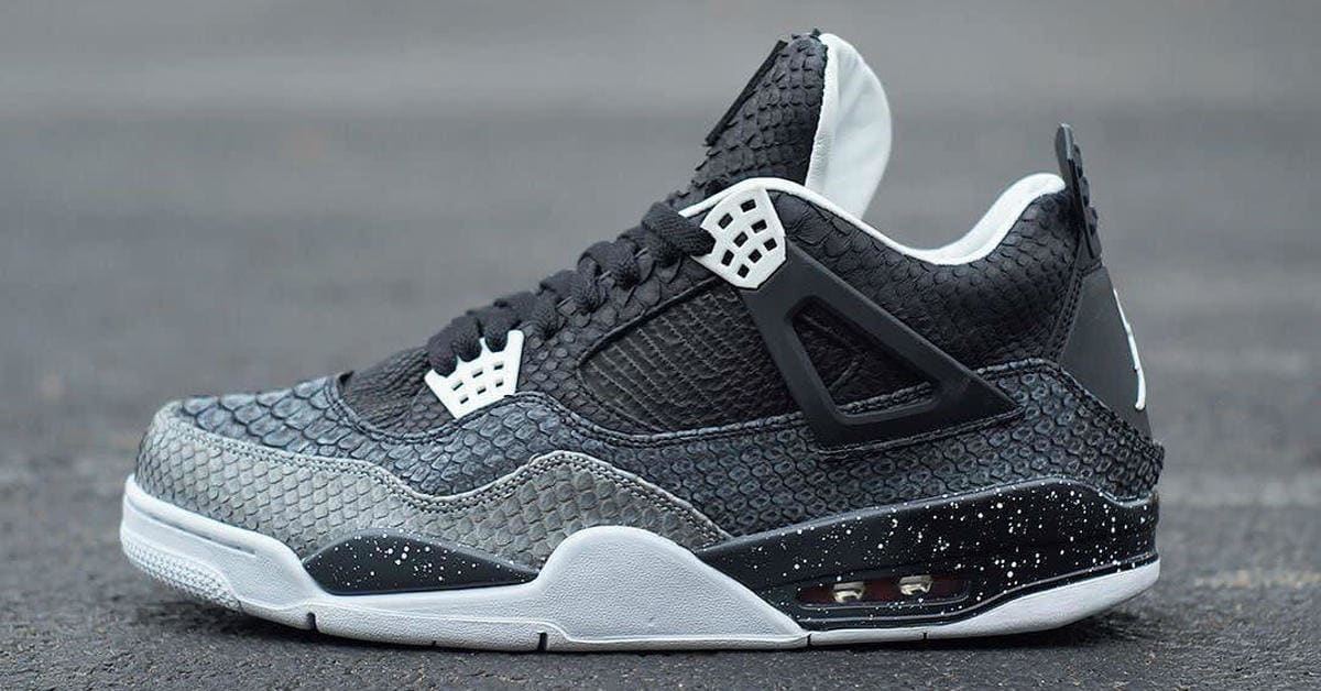 This Air Jordan 4 Will Help You Get Over a Fear of Snakes