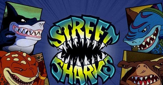 Shark cartoon 90s store