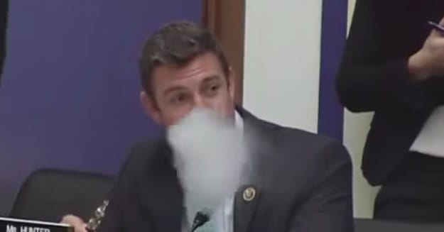 Vaping Congressman Allegedly Spent Campaign Funds on a Ve...