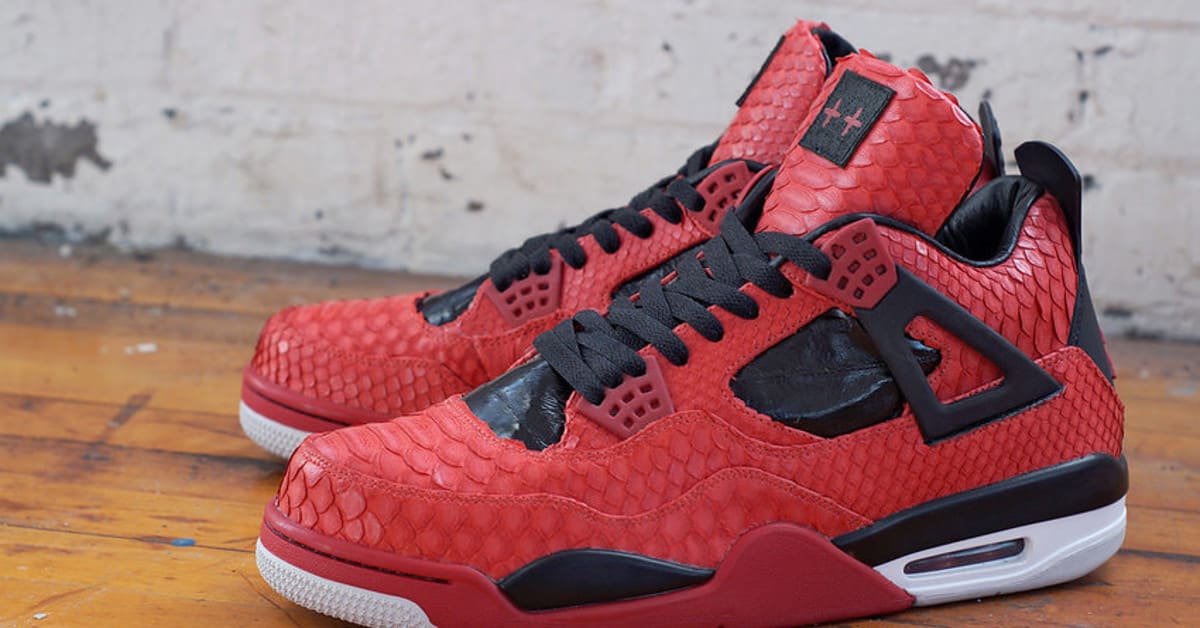 These Jordans Are Made of Python and Eel