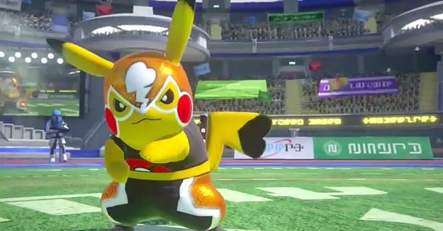 Pikachu Wears a Wrestling Mask and Pulls out a Stone Cold...