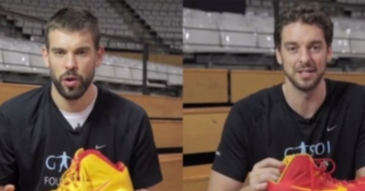 Pau & Marc Gasol Auctioning Off World Cup Nike Hyperdunk ...