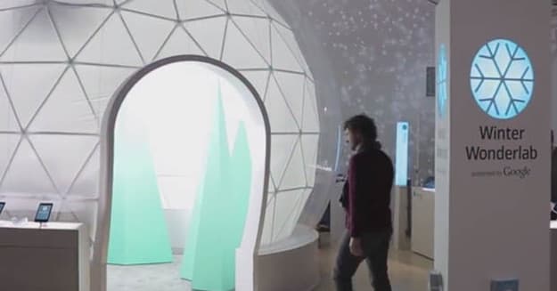 Google Opens 'Winter Wonderlab' Holiday Pop-Up Shops