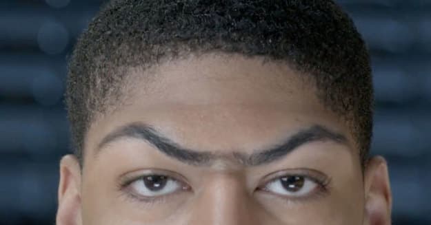 Anthony Davis' Unibrow Gets Its Own Commercial (Video)