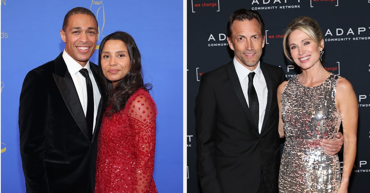 Amy Robach and T.J. Holmes Spouse Switch: Exes Reportedly Dating Each Other