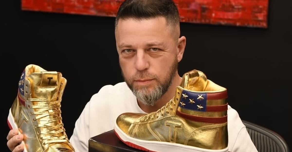 Donald Trump’s All-Gold, $400 Sneakers? This Man Paid $9,000 for Them
