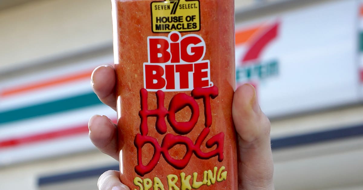 Glizzy Gulp: 7-Eleven Reveals Hot Dog-Flavored Seltzer