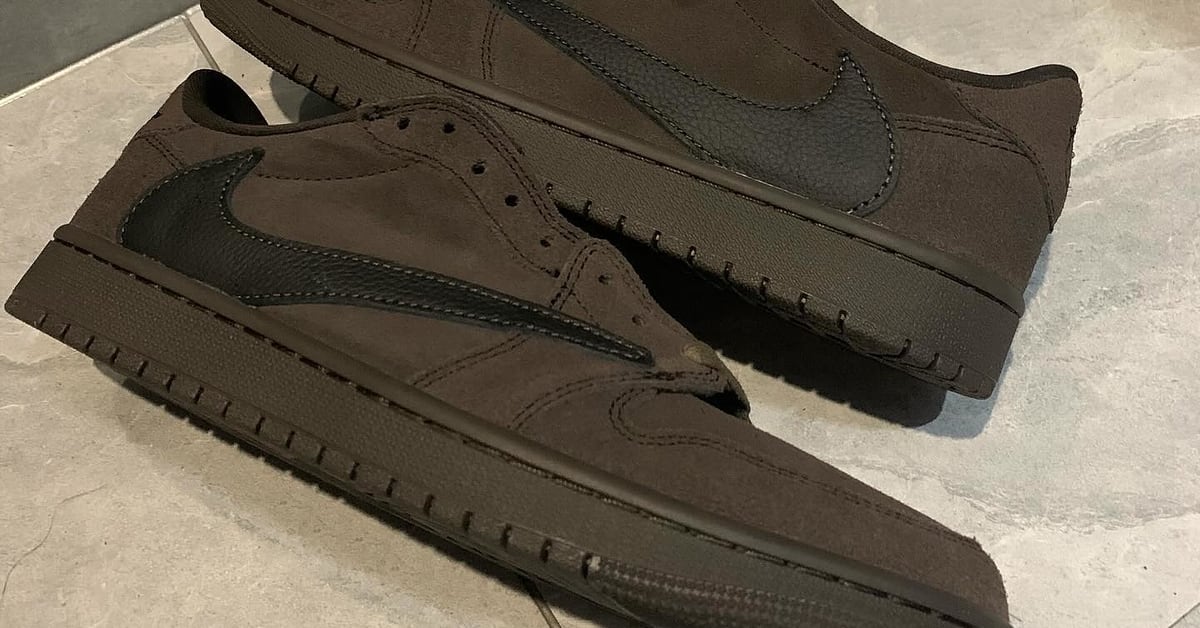 Travis Scott Air Jordan 1 Low Velvet Brown Spring 2025 Release Date