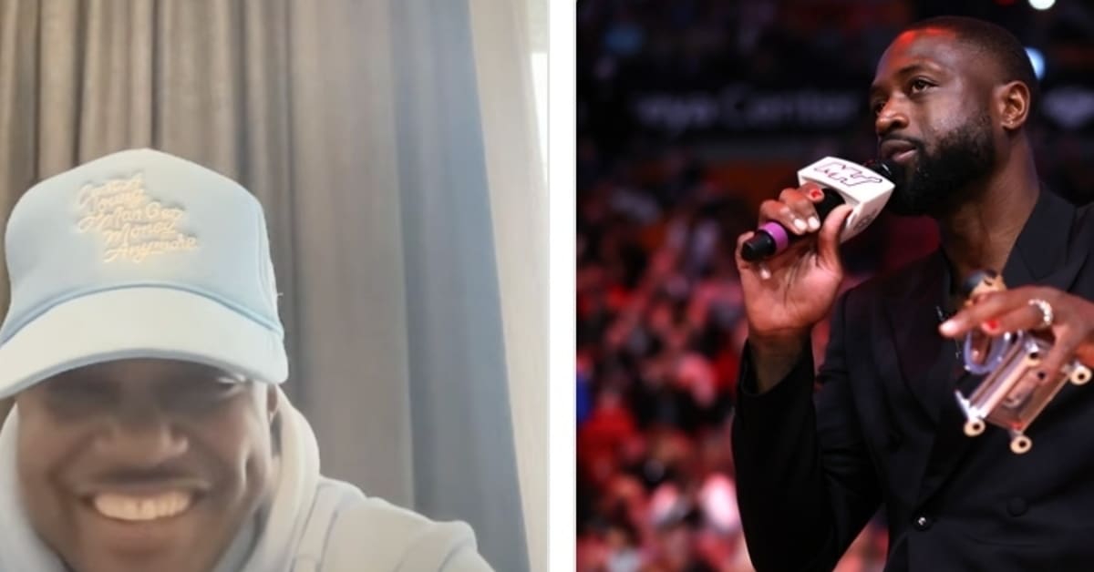 Mase Says Dwyane Wade Painting His Nails Is Like 'Seeing Jordan in ...