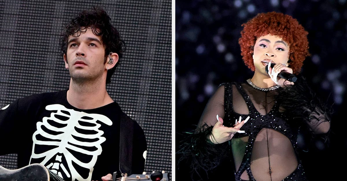 Matty Healy Addresses Ice Spice Comments, Says People Are ‘Mental’ for ...