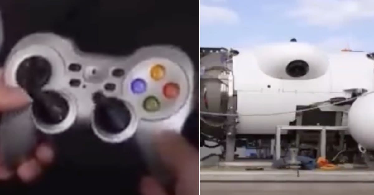 Missing Titanic Tourist Submersible Was Piloted by Logitech Controller ...
