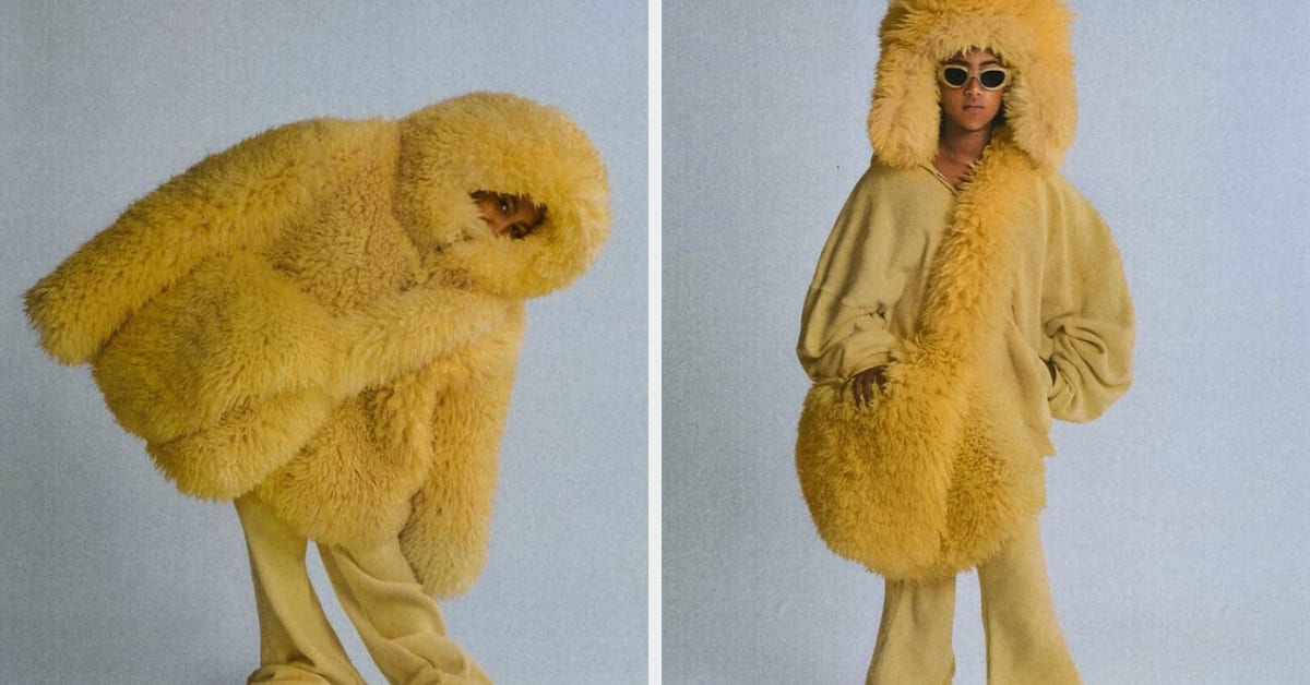North West's Fuzzy Yellow 'Lion King' Costume Was Designed by ERL