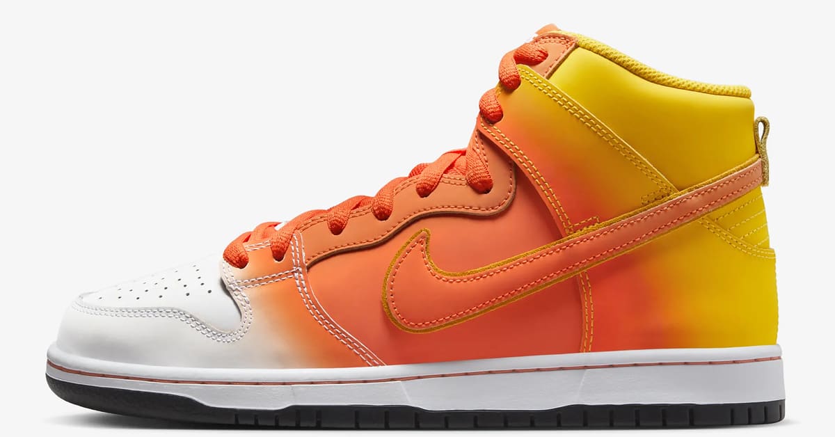 Nike SB Dunk High 'Candy Corn' Release Date Halloween 2023