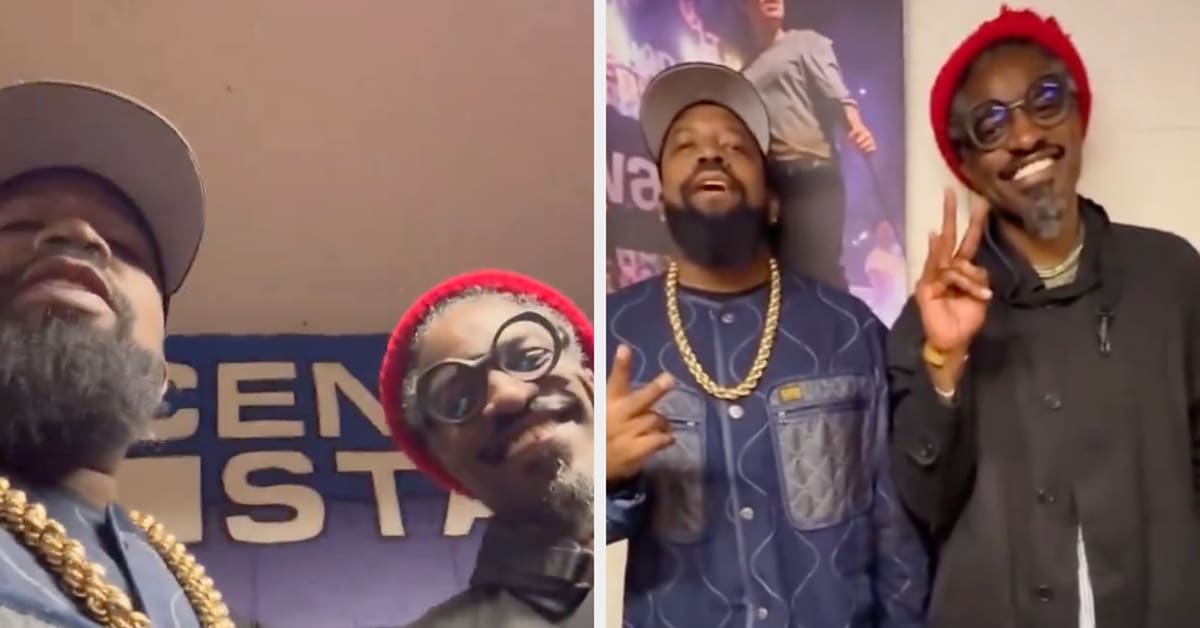Outkast: André 3000 and Big Boi Reunite Backstage at ‘New Blue Sun ...