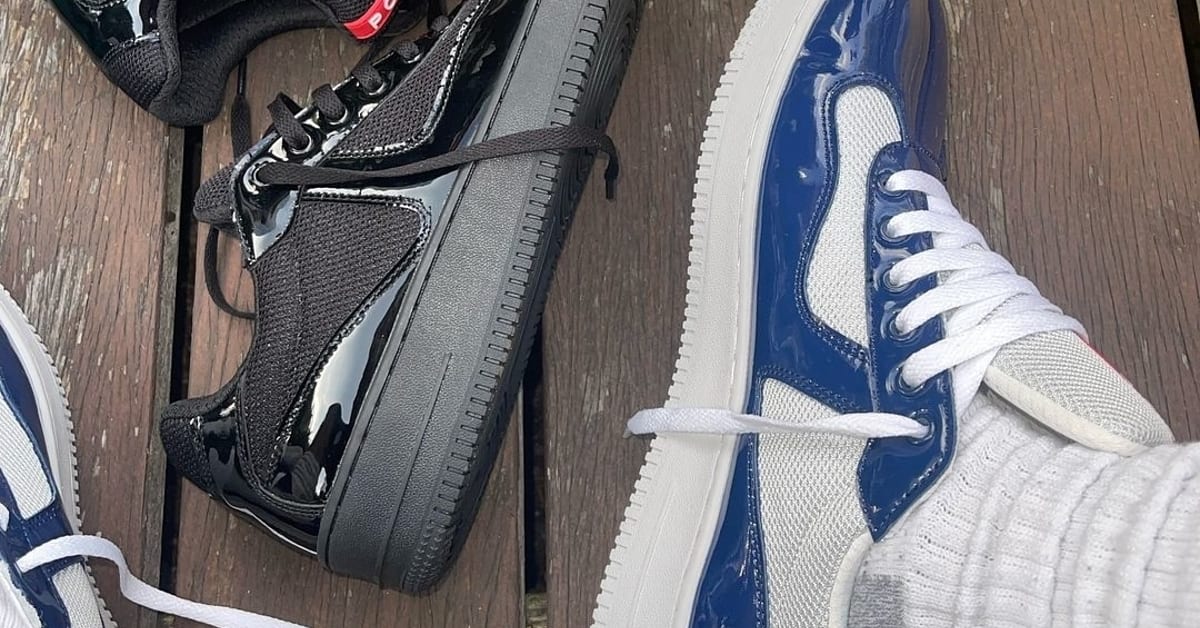 Someone Really Made Bootleg Prada Air Force 1s