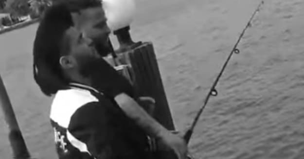 Watch The Weeknd Try His Hand At Fishing