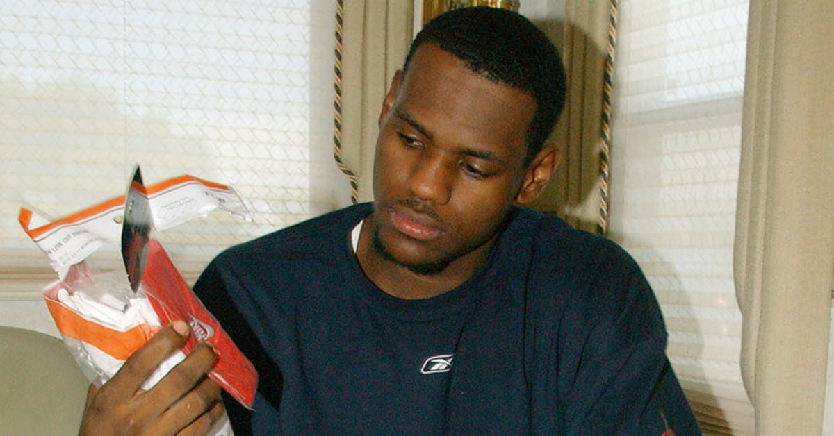 The First Thing LeBron James Did When He Saw the Air Zoom Generation ...