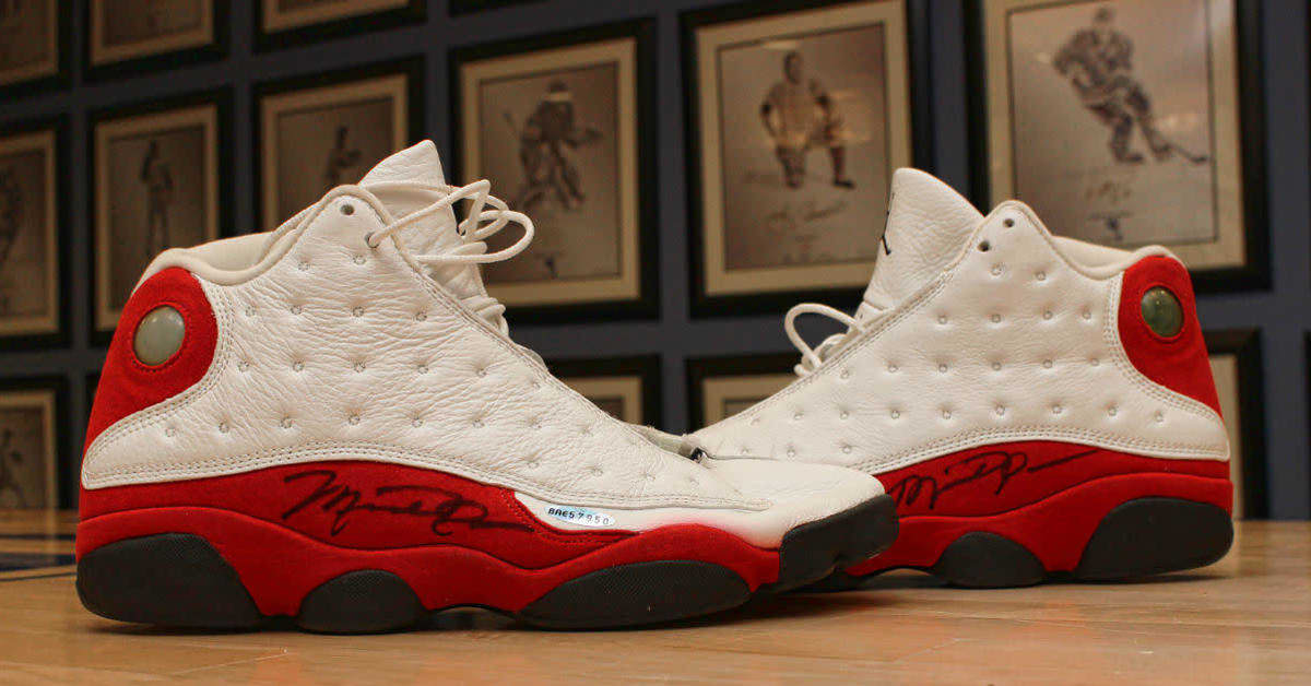 Game-Worn Air Jordans from Michael Jordan's Final Bulls Season Up for ...