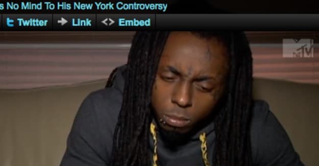 Video: Lil Wayne Claims He's Unaware of NYC Backlash