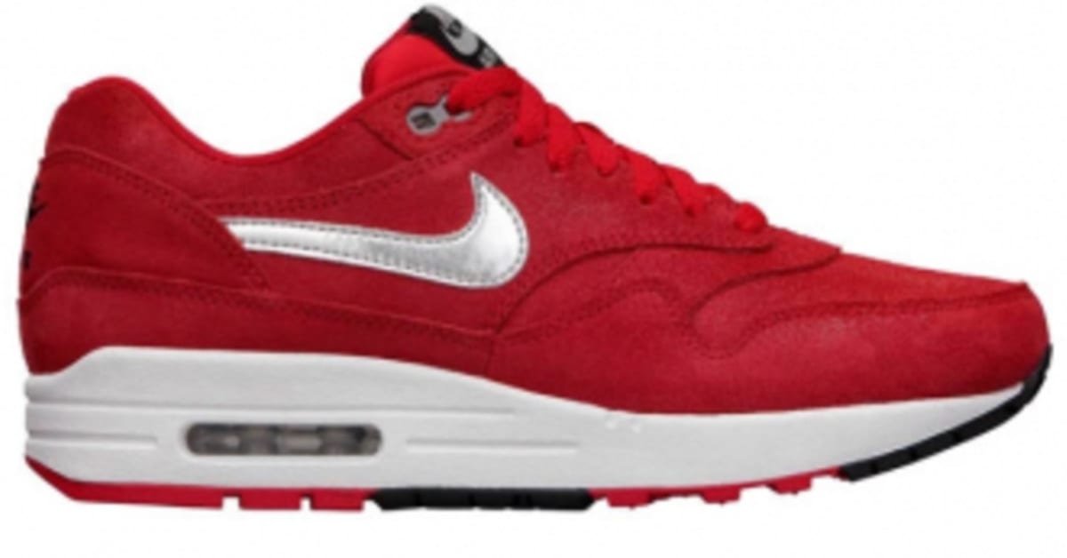 Nike Air Max 1 Premium WMNS - Hyper Red/Metallic Silver