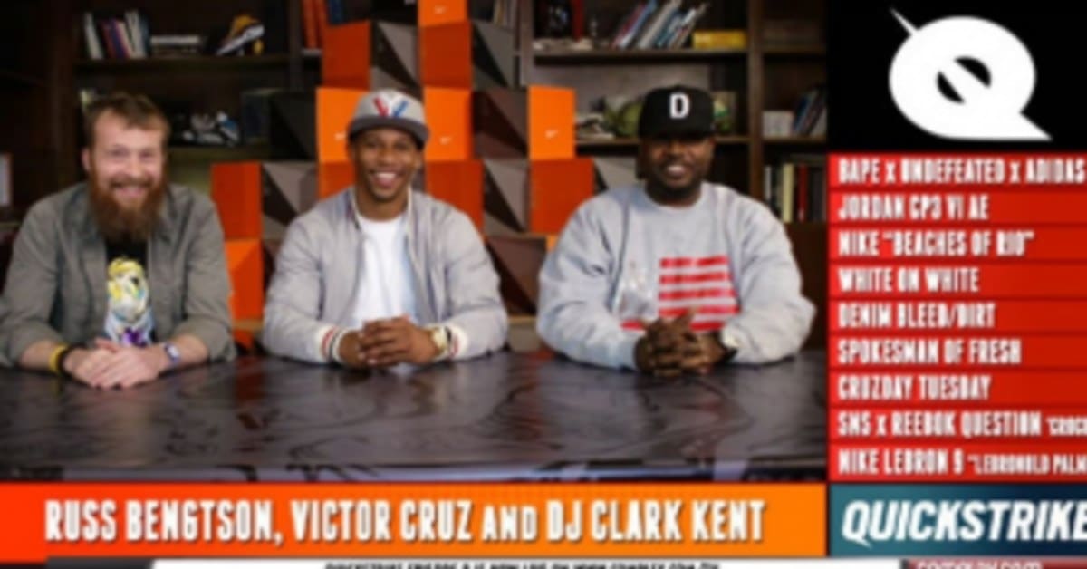 Quickstrike: DJ Clark Kent & Russ Bengtson Talk Victor Cruz, Bape x ...