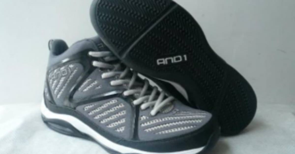 And1 ME8 Empire Mid - Grey/Black/White