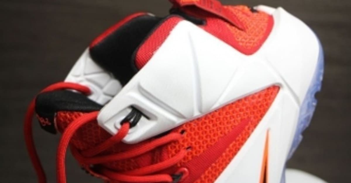Nike LeBron 12 Red/White 'Lion Heart'