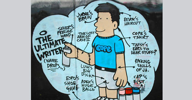 "The Ultimate Writer" Infographic by Lush