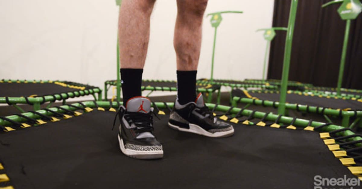 Can You Take a Trampoline Class in Air Jordan 3s? Sneaker Report Tried