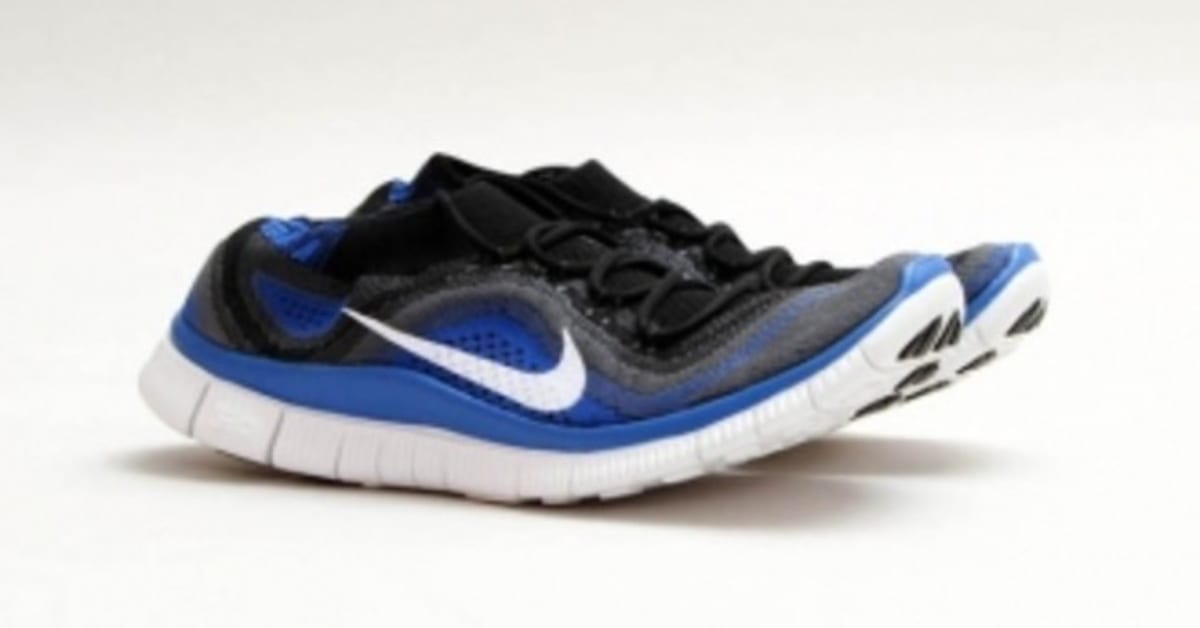 Nike Free Flyknit+ 'Black/White-Game Royal'