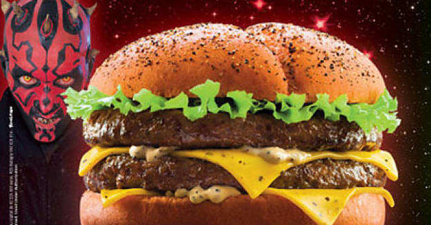 Belgian Fast Food Chain To Release A Darth Vader Inspired Burger With A ...