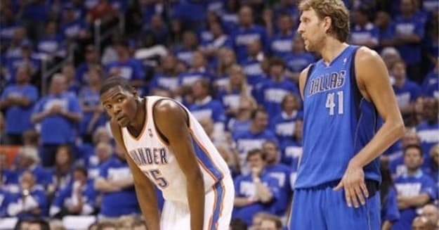 Kevin Durant Isn't Happy For Dirk Nowitzki