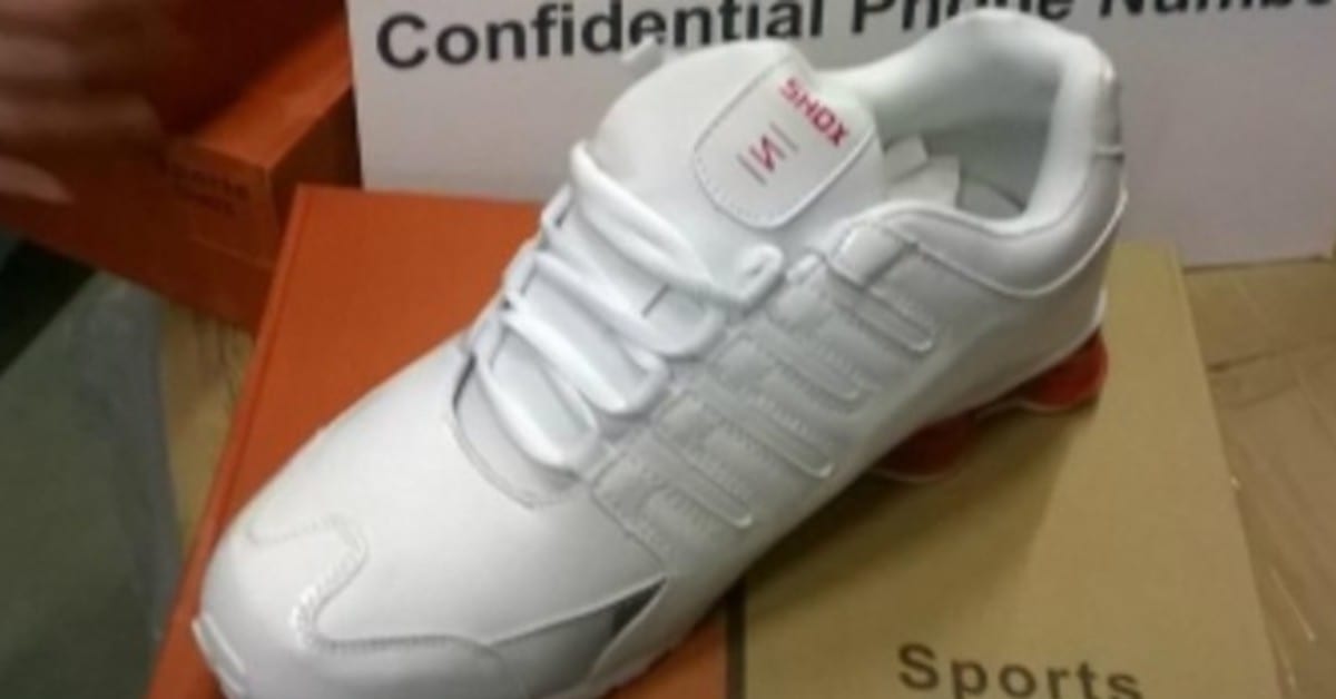 2,000 Pairs of Fake Nikes Seized in Raid