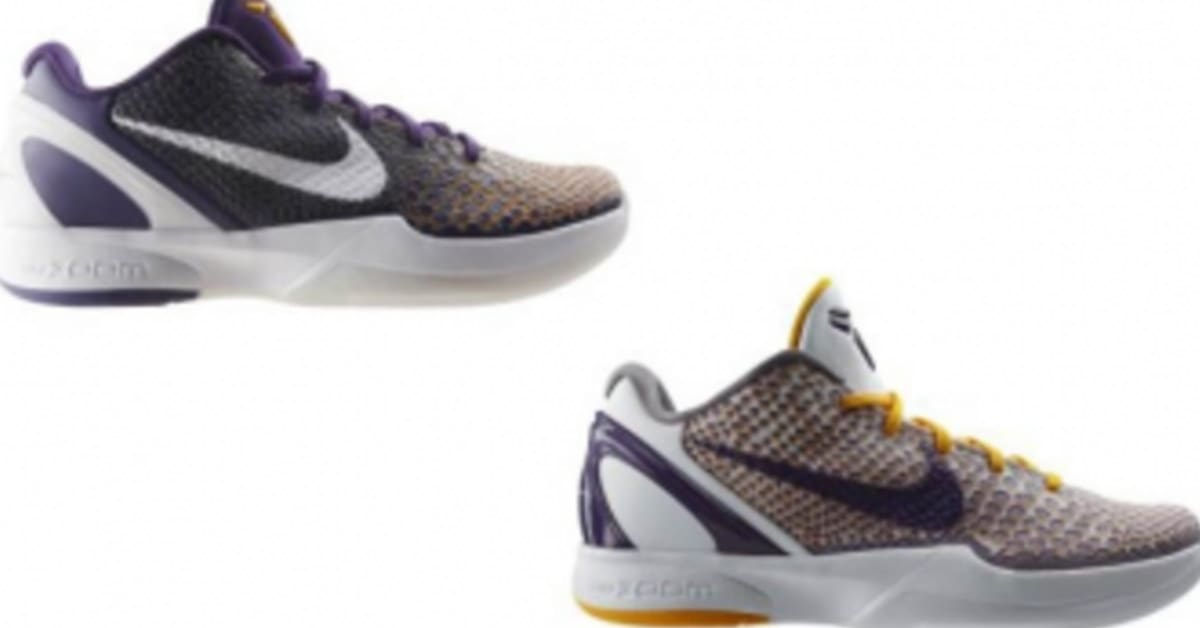 Nike Zoom Kobe VI - "Lakers" - Two Colorways
