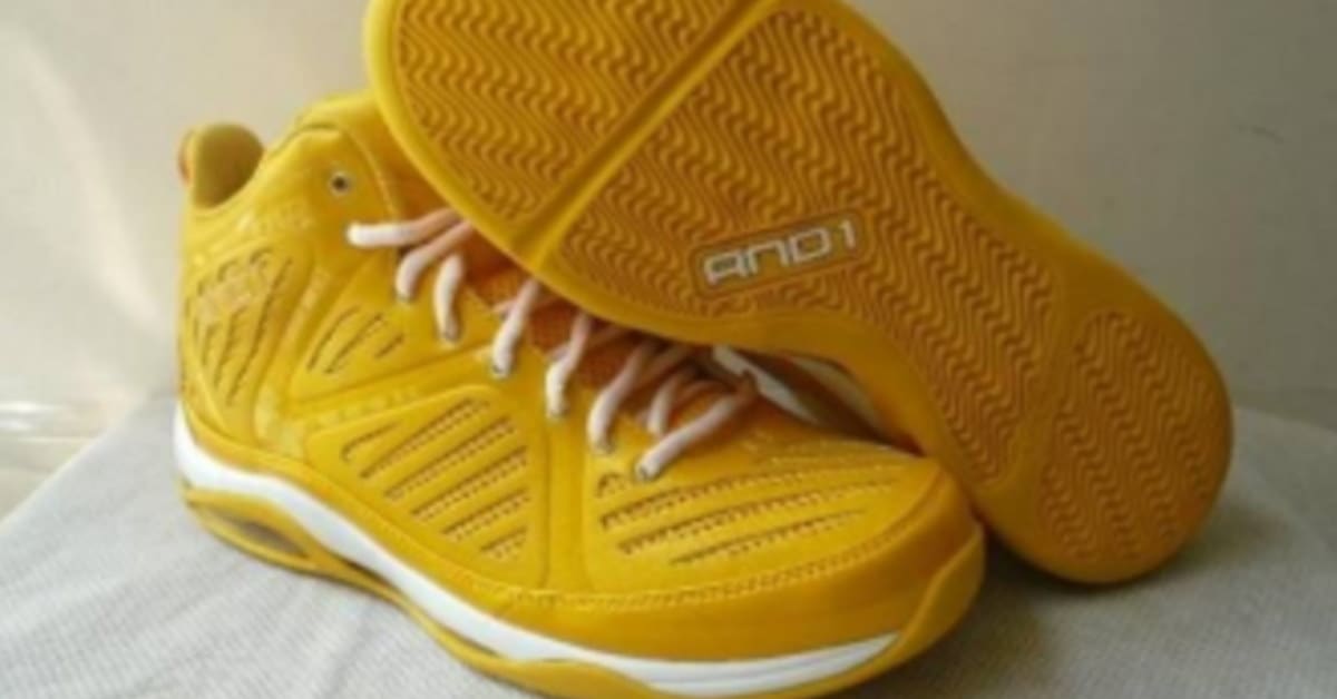 And1 ME8 Empire Mid - Yellow/White