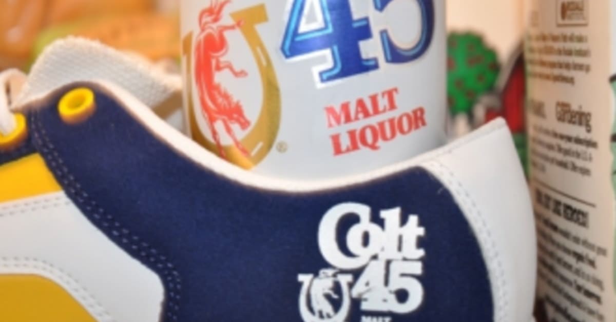 Etnies and Colt 45, Works Every Time!