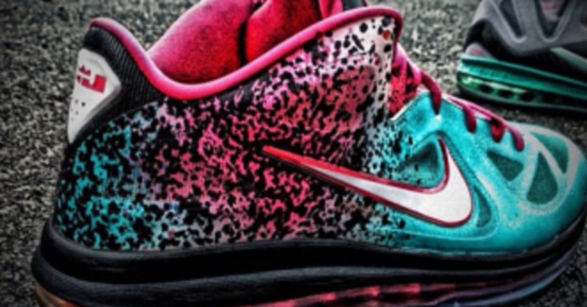 Nike LeBron 9 Low "Miami Nights" by Mache Custom Kicks