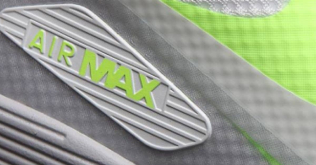 Closer Look // Nike Air Max 90 Hyperfuse - Grey/Volt