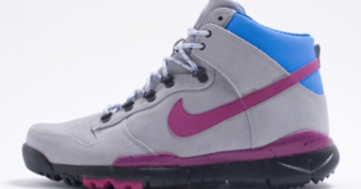 Stussy x Nike Dunk High OMS "S&S" - Wolf Grey